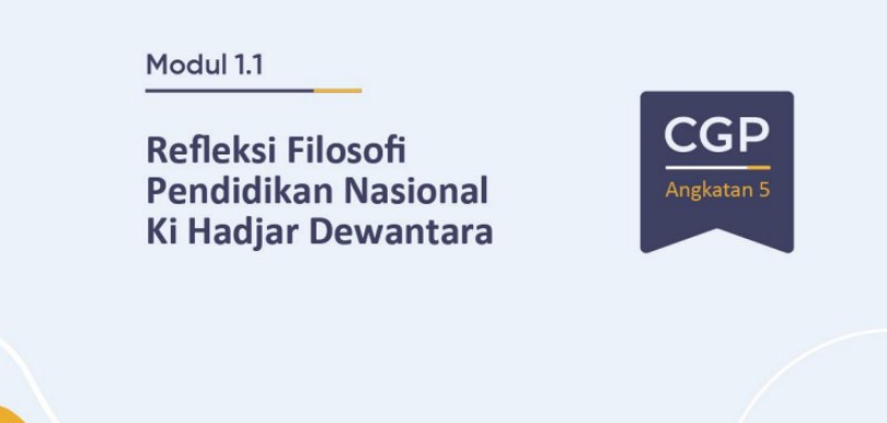 Modul 1.1 Refleksi Filosofi Pendidikan Nasional KHD