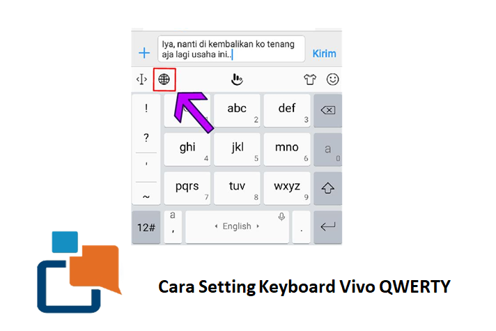 Cara Setting Keyboard Vivo QWERTY, Cepet bangett