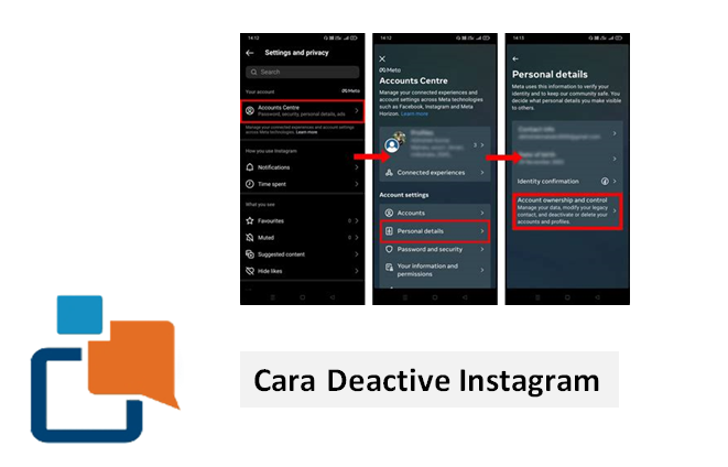 Cara Deactive Instagram, ada beberapa langkah