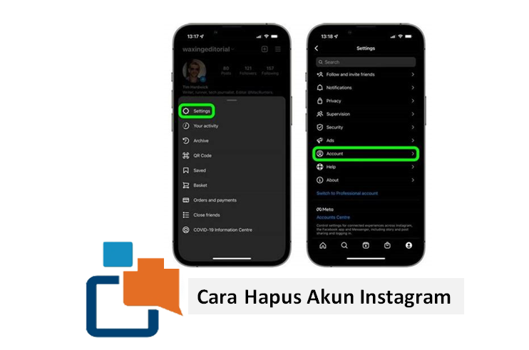 Cara Hapus Akun Instagram, begini langkah lengkapnya sampai Permanen