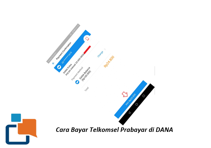 Cara Bayar Telkomsel Prabayar di DANA